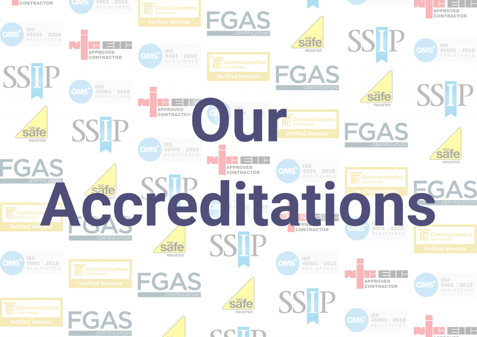 Accreditations - Hi-Tech Property Services Ltd